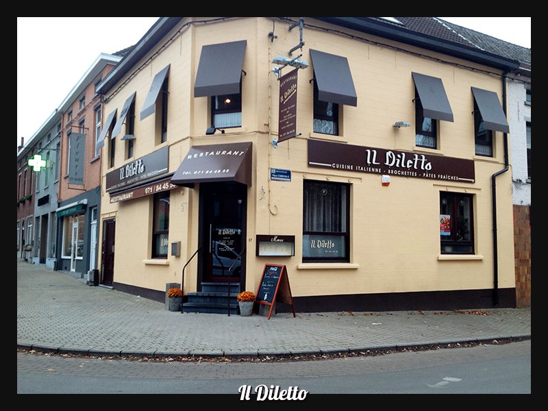 IL DILETTO - Restaurant Italien - Pont-a-celles 6230