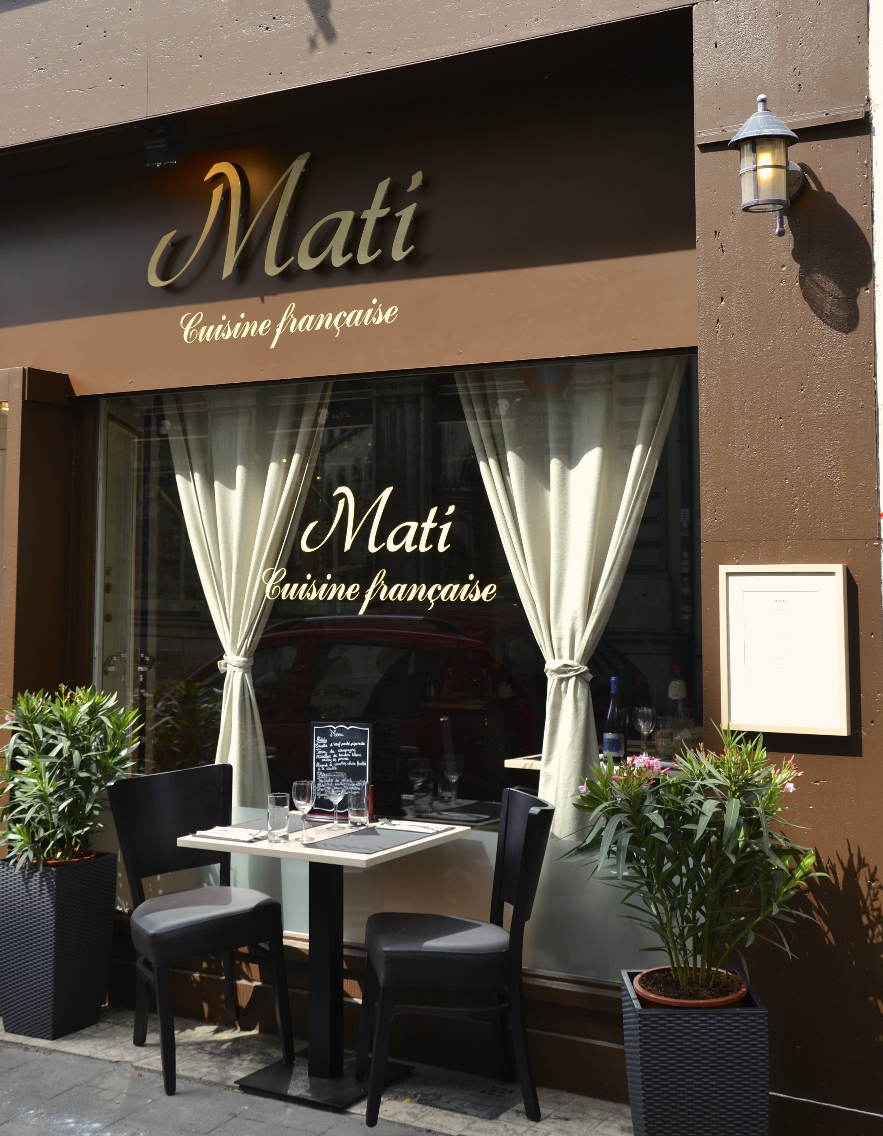 RESTAURANT MATI - Restaurant Saisonnier - Bruxelles centre 1000